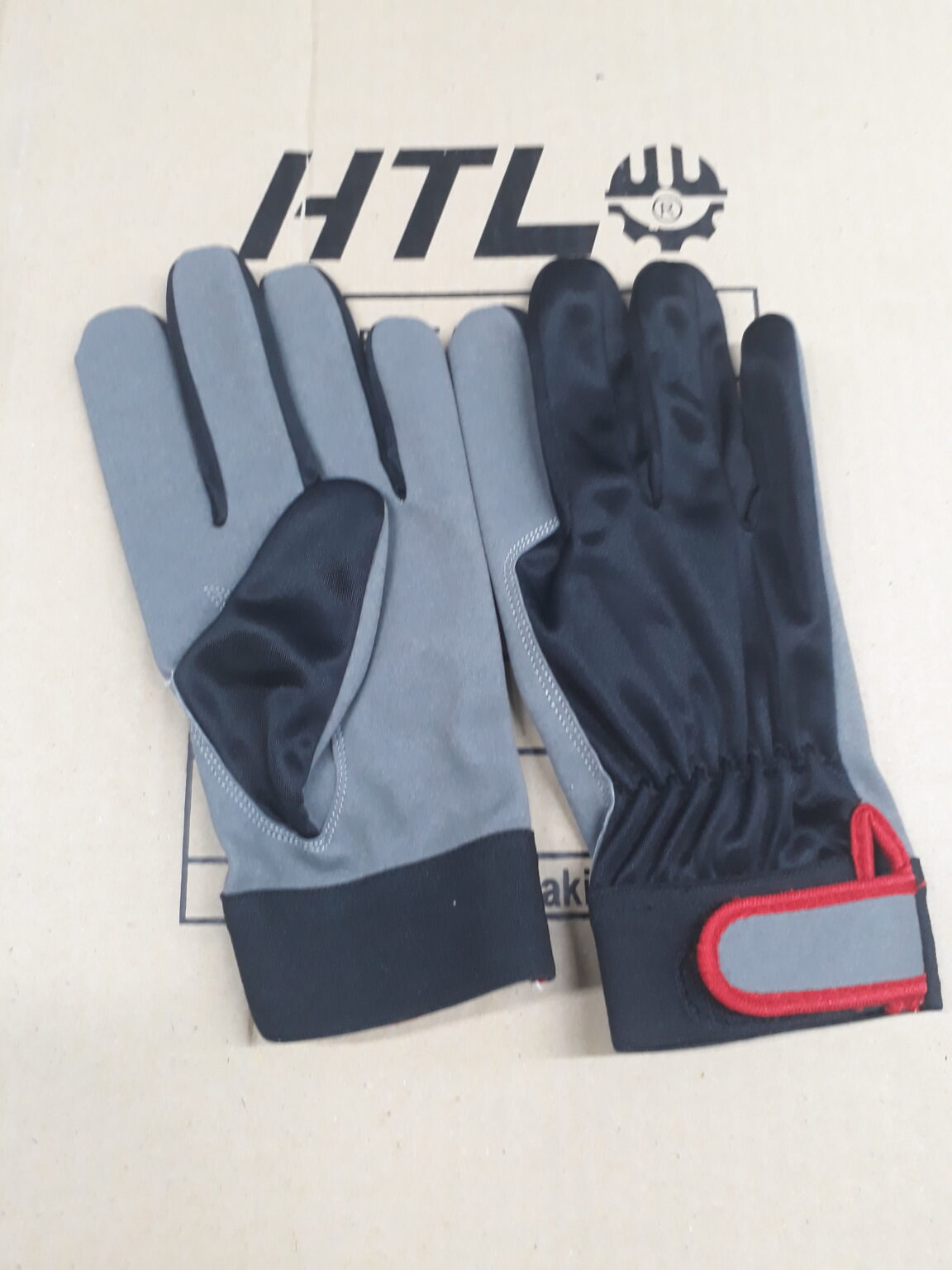 Synthetic leather HTL Safety gloves Hand protection - High Technique ...